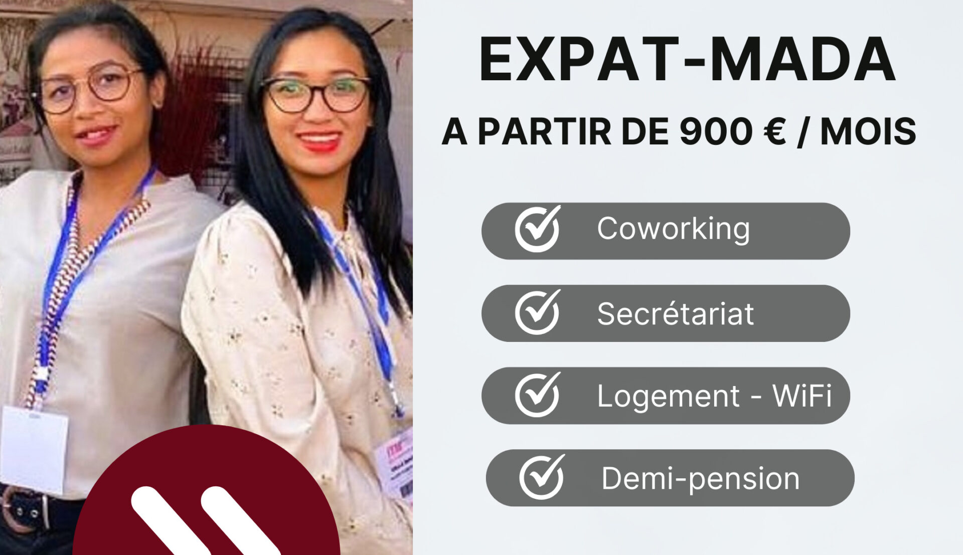 EXPAT MADA - FORMULE COWORKING & HÉBERGEMENT - ANTANANARIVO - MADAGASCAR - VILLA MAHEFA