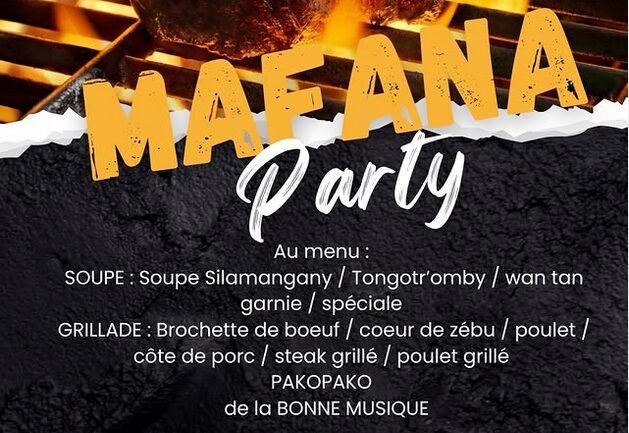 GASTRONOMIE : MAFANA PARTY - ANTANANARIVO - VILLA MAHEFA